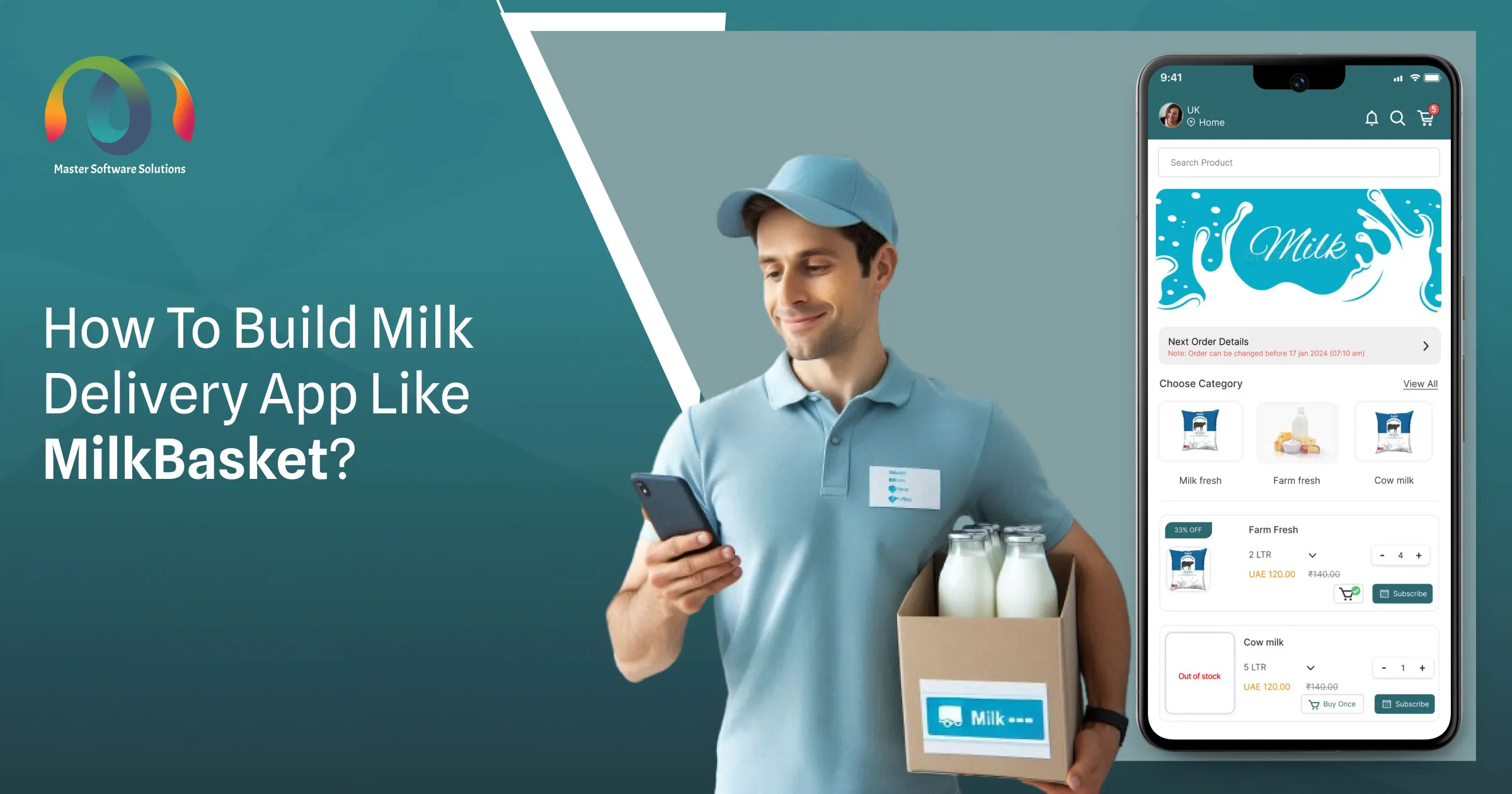 How to Build Milk Delivery App like MilkBasket?